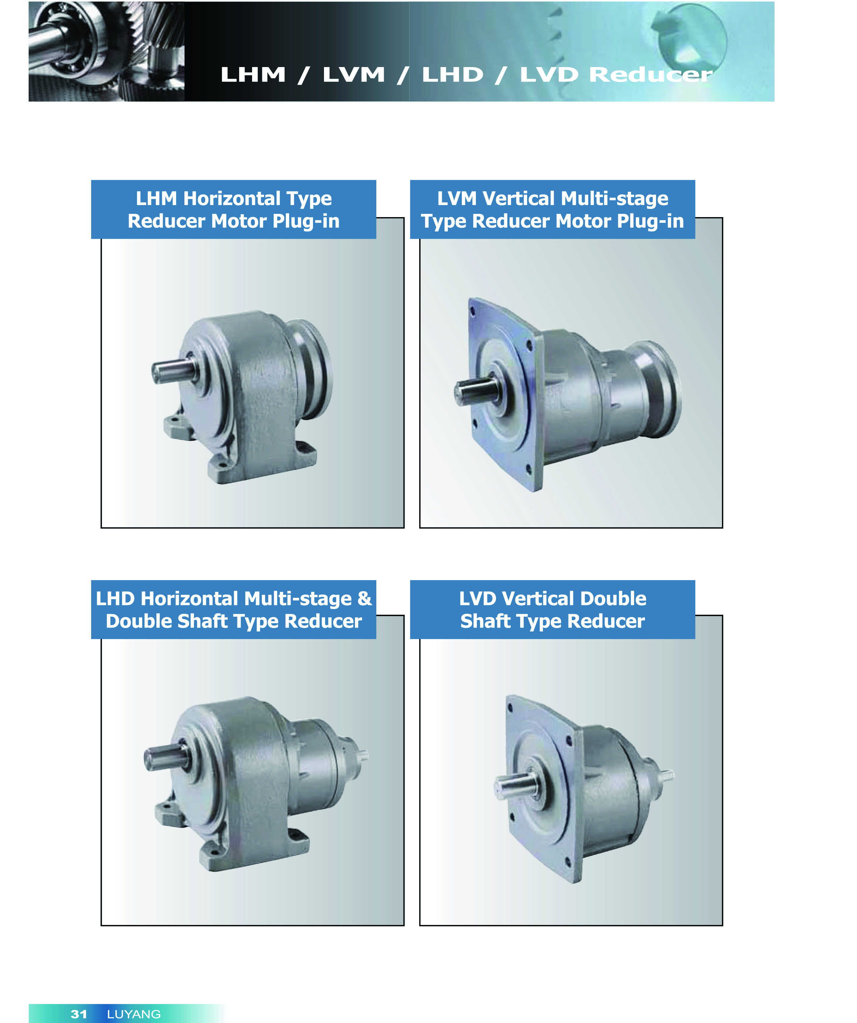 LV Vertical Gear Motor- LV18 / LV22 / LV28 / LV32 / LV40 / LV50